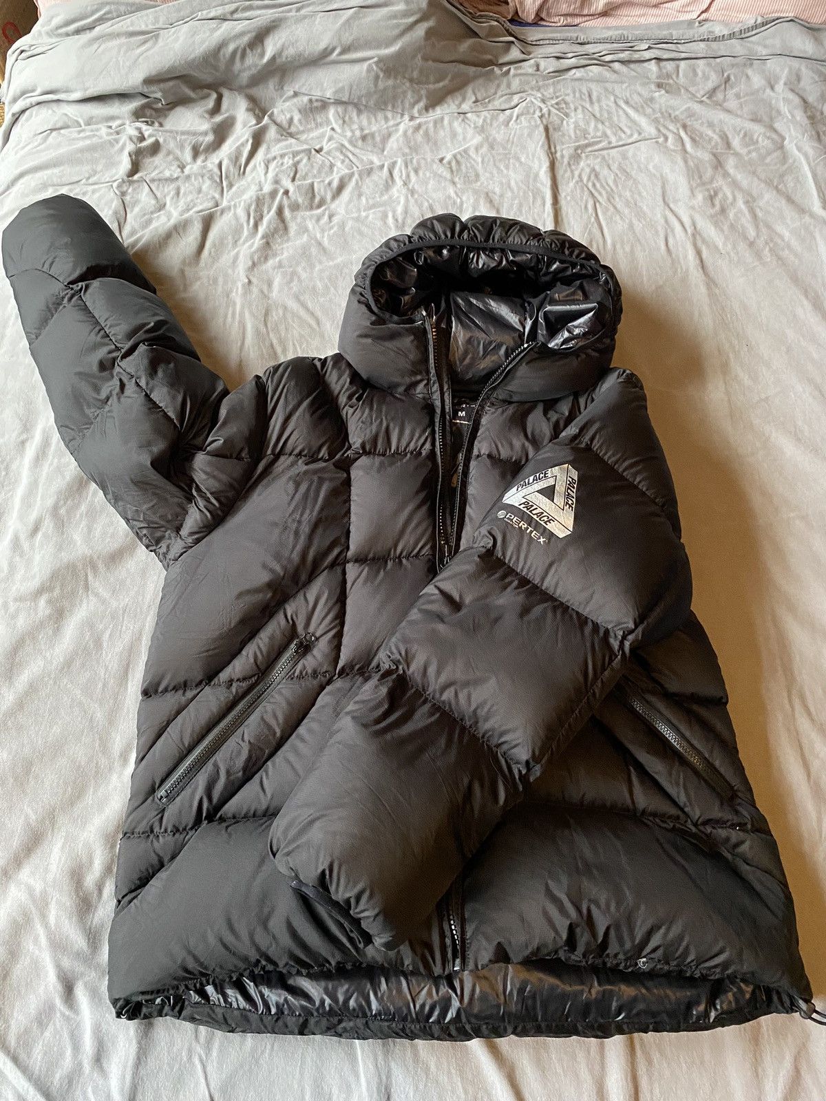 Goretex × Palace Palace Quantum Pertex Balaclava Puffer Jacket - Black ...