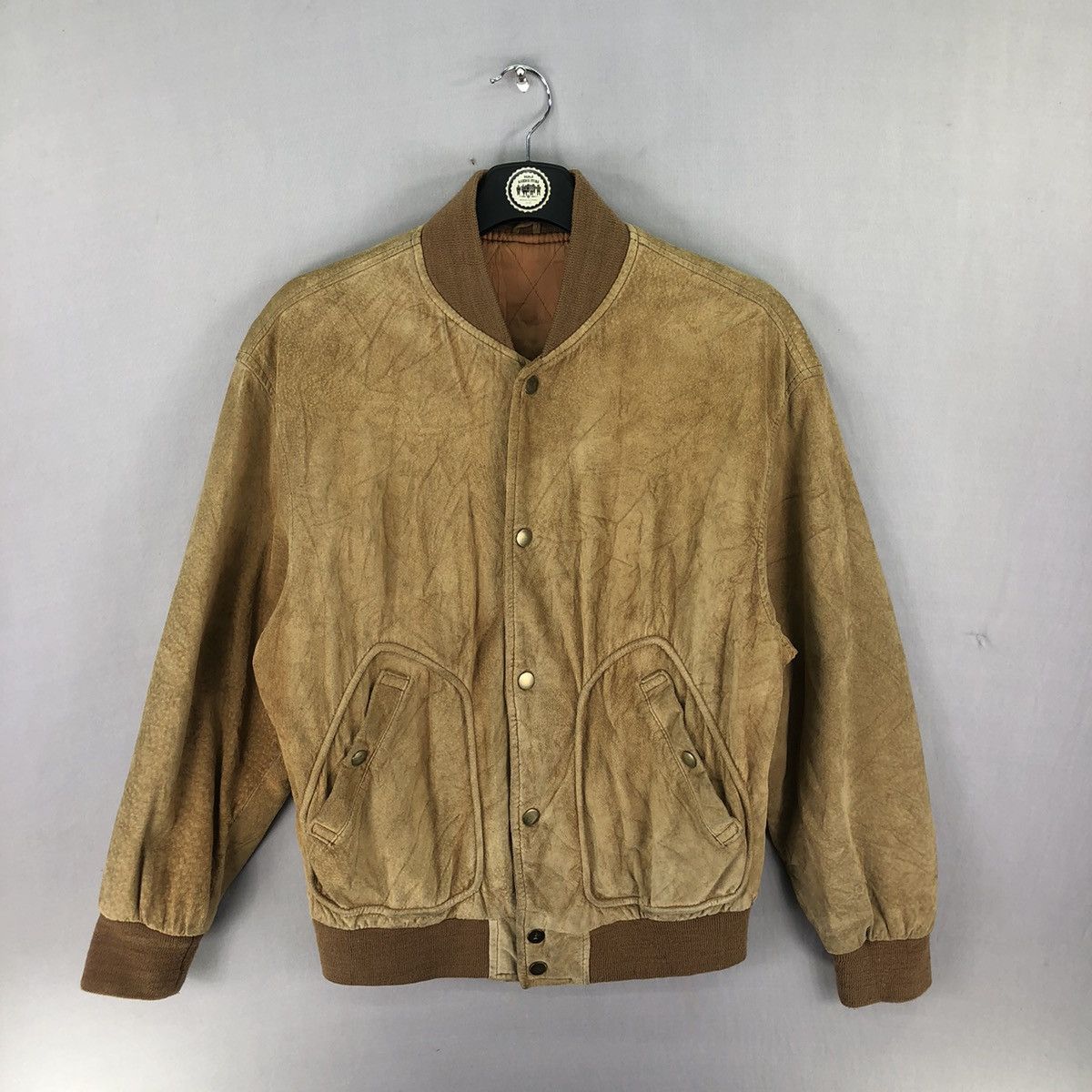 Leather Jacket × PPFM × Vintage Vintage 80's Payton Place Embroidry ...