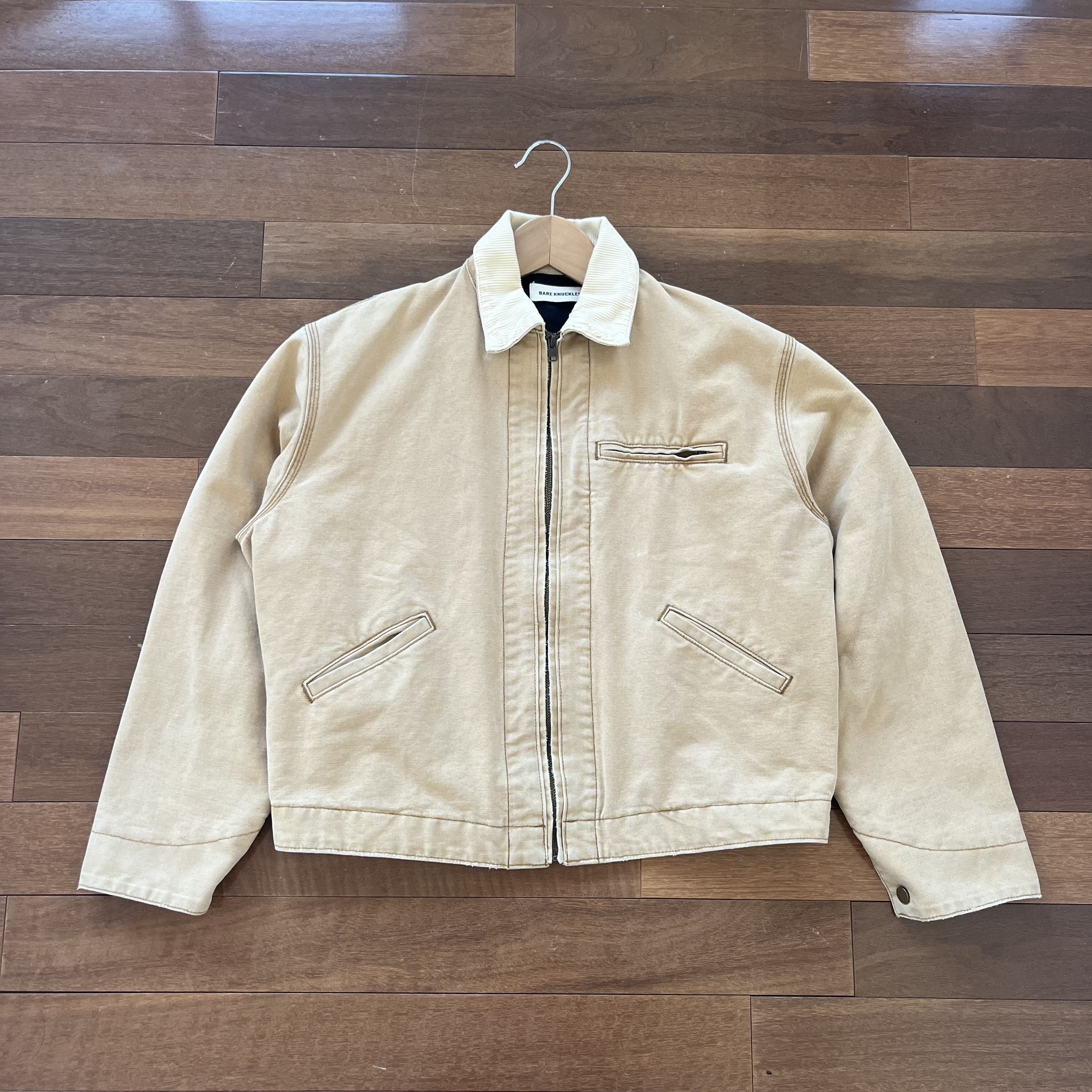 Bare Knuckles Bare Knuckles Tan Canvas Work Jacket XS | Grailed