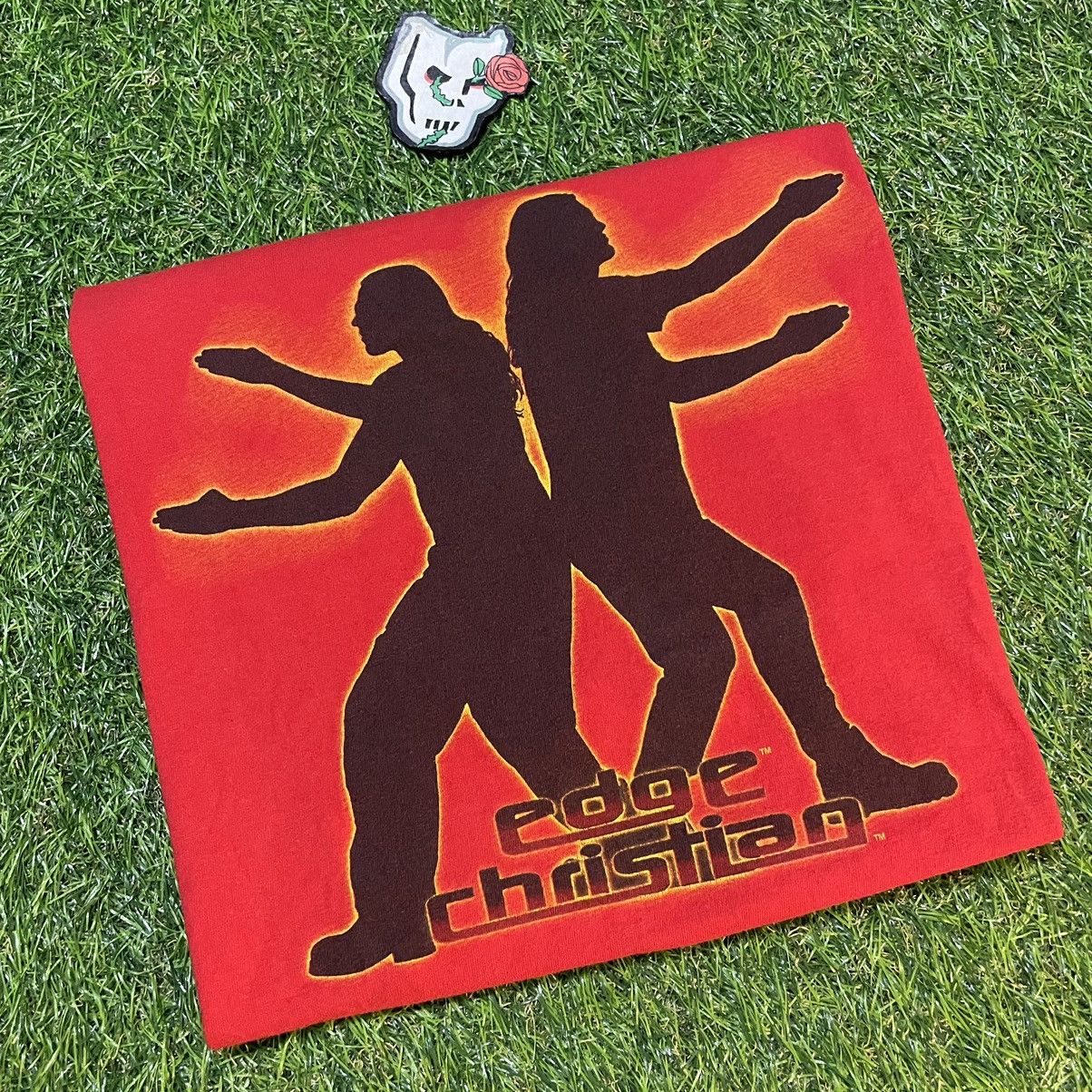 Vintage × WWF Vintage WWF Edge & Christian Tee | Grailed