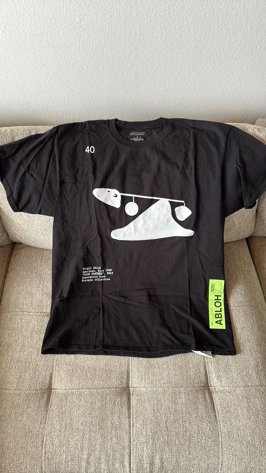 Champion × Virgil Abloh Virgil Abloh Ica Pink Panther | Grailed