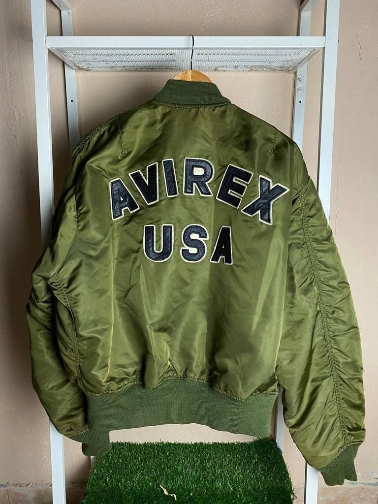 Avirex × Vintage Vintage Nylon AVIREX USA Type MA-1 Bomber Jackets ...