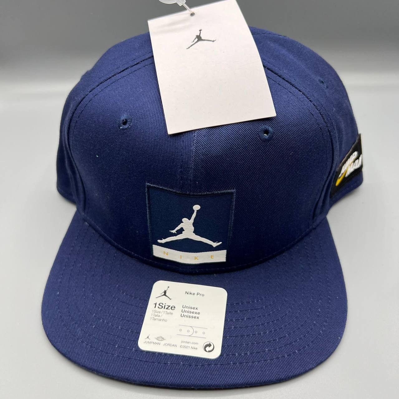 Jordan Brand Air Jordan Hat Men Blue Jumpman Nike Pro Snap Back Cap New ...
