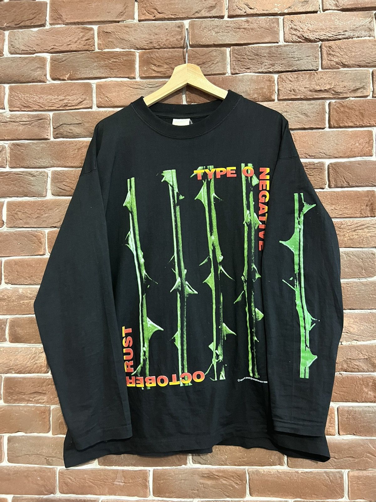 Band Tees × Very Rare × Vintage Vintage 1996 Type O Negative October ...
