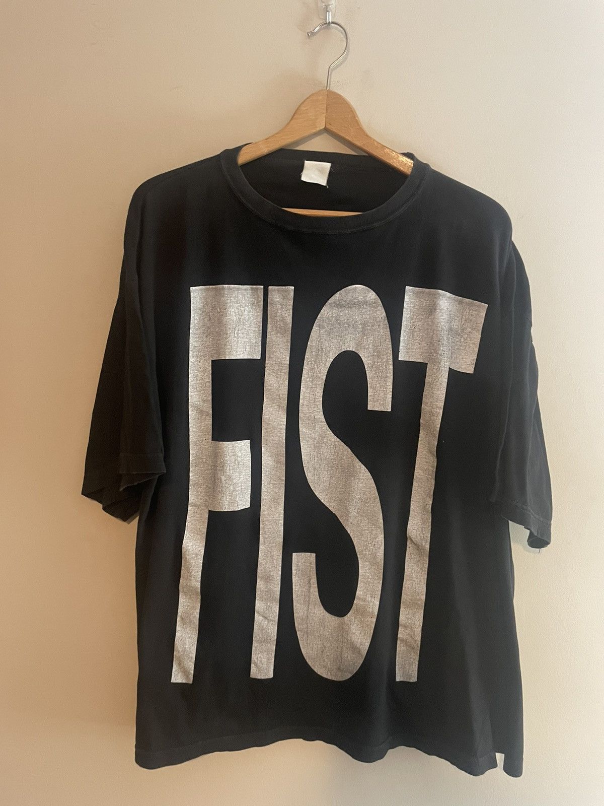 Vintage vintage 90s NIN fist fuck band tee shirt | Grailed