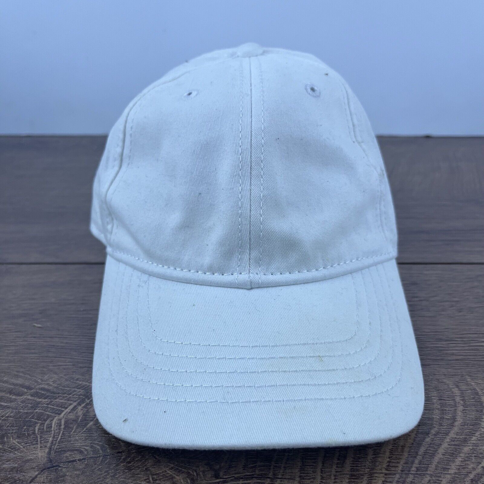 Other Plain White Baseball Hat Adult Blank White Adjustable Hat Wh ...