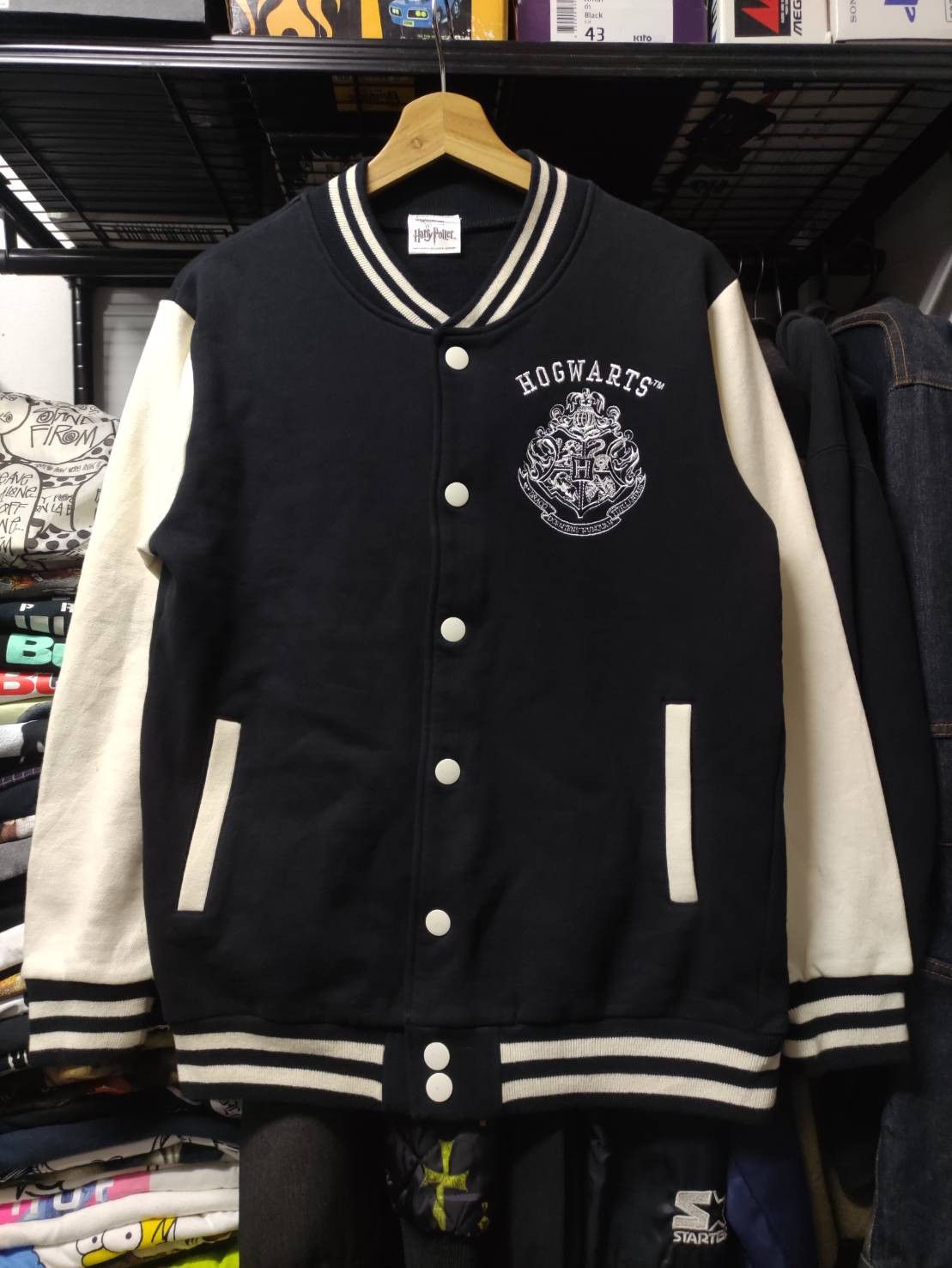 Universal Studios Harry Potter Movie Hogwarts Varsity Jacket | Grailed