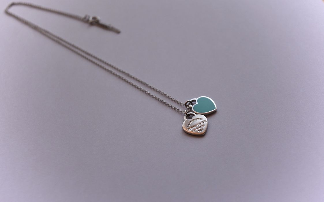Tiffany & Co. Tiffany Blue Double Heart Tag Pendant | Grailed