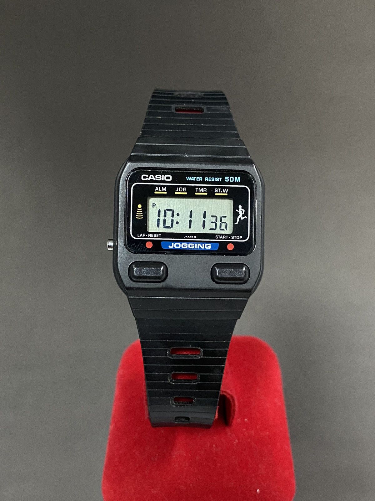 Japanese Brand × Vintage Vintage CASIO J-31W Jogging Japan Digital Men ...