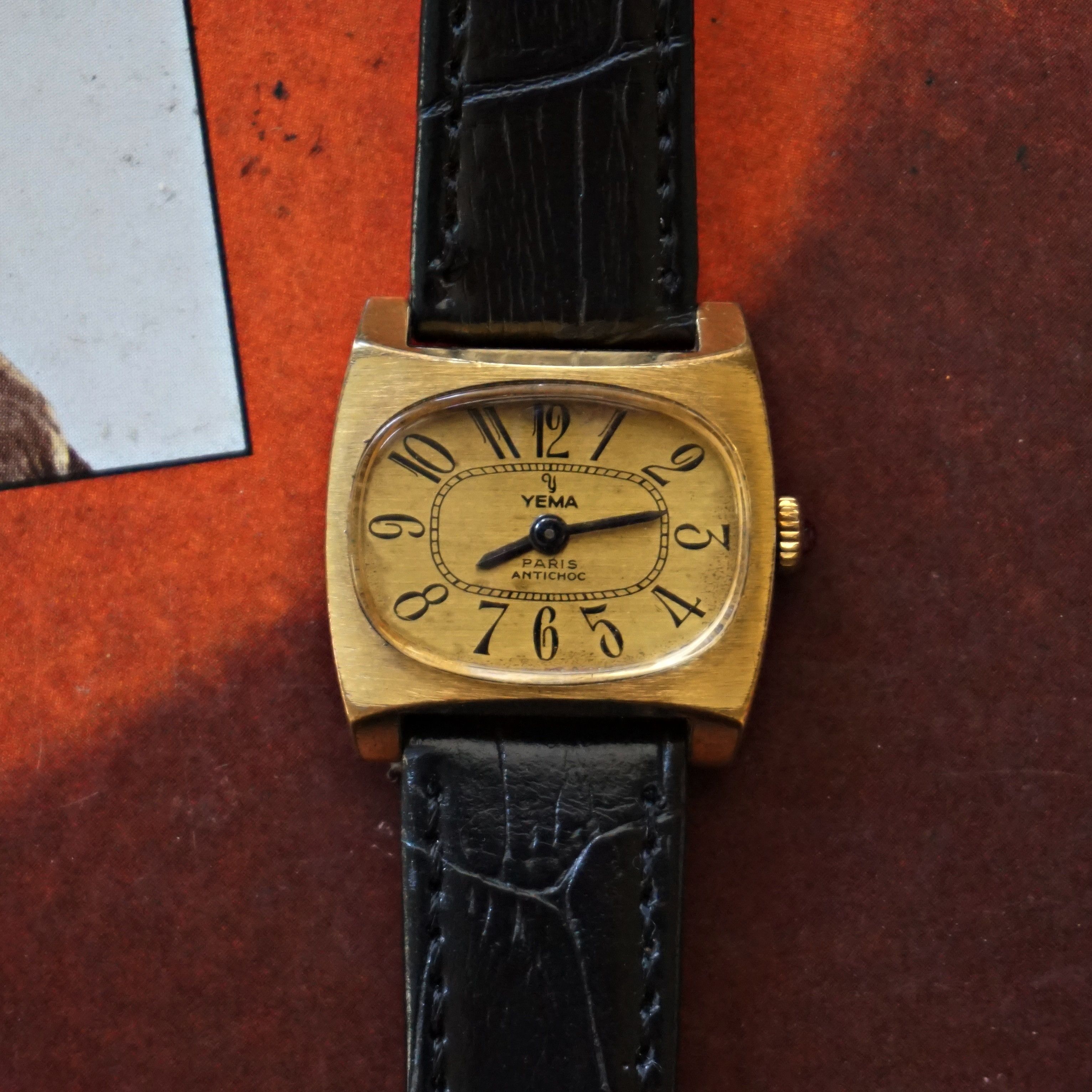 Vintage 60s Yema Paris Manual Winding Tank Watch | Grailed
