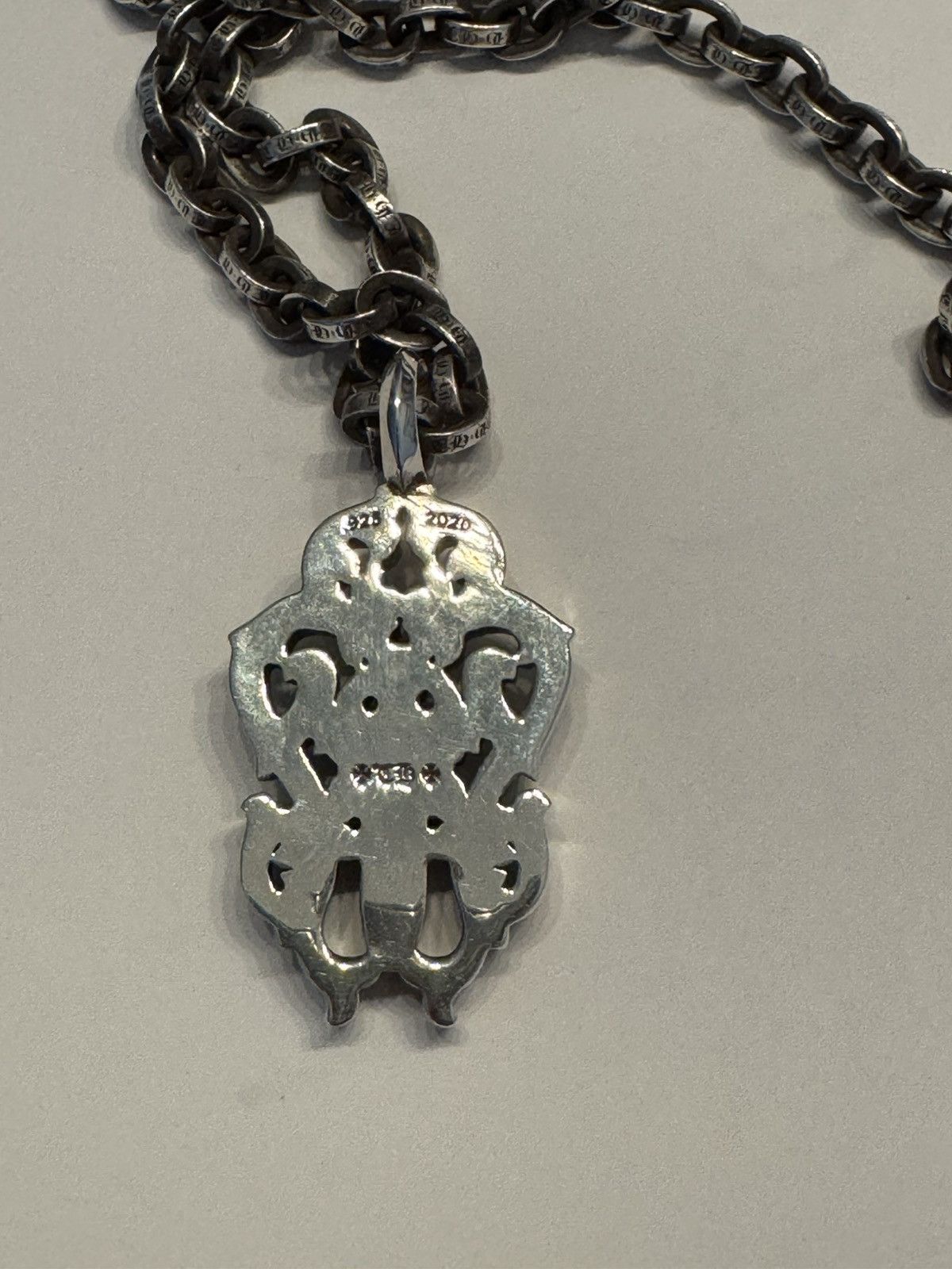 Chrome Hearts Chrome Hearts Vine Dagger with Paper Chain 20 inch | Grailed