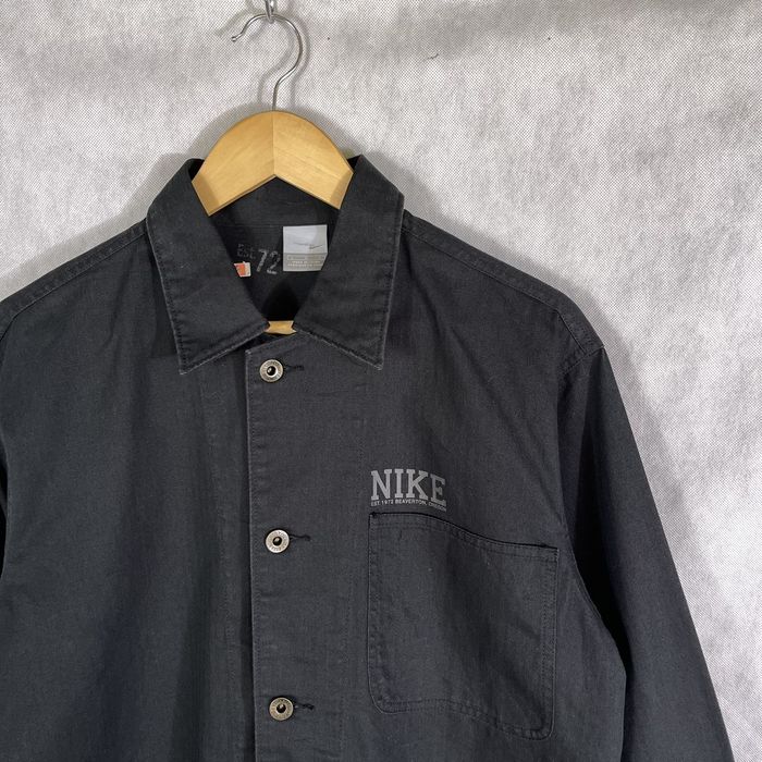 Nike Rare! Vintage Nike Est. 1972 Herringbone Chore Jacket | Grailed