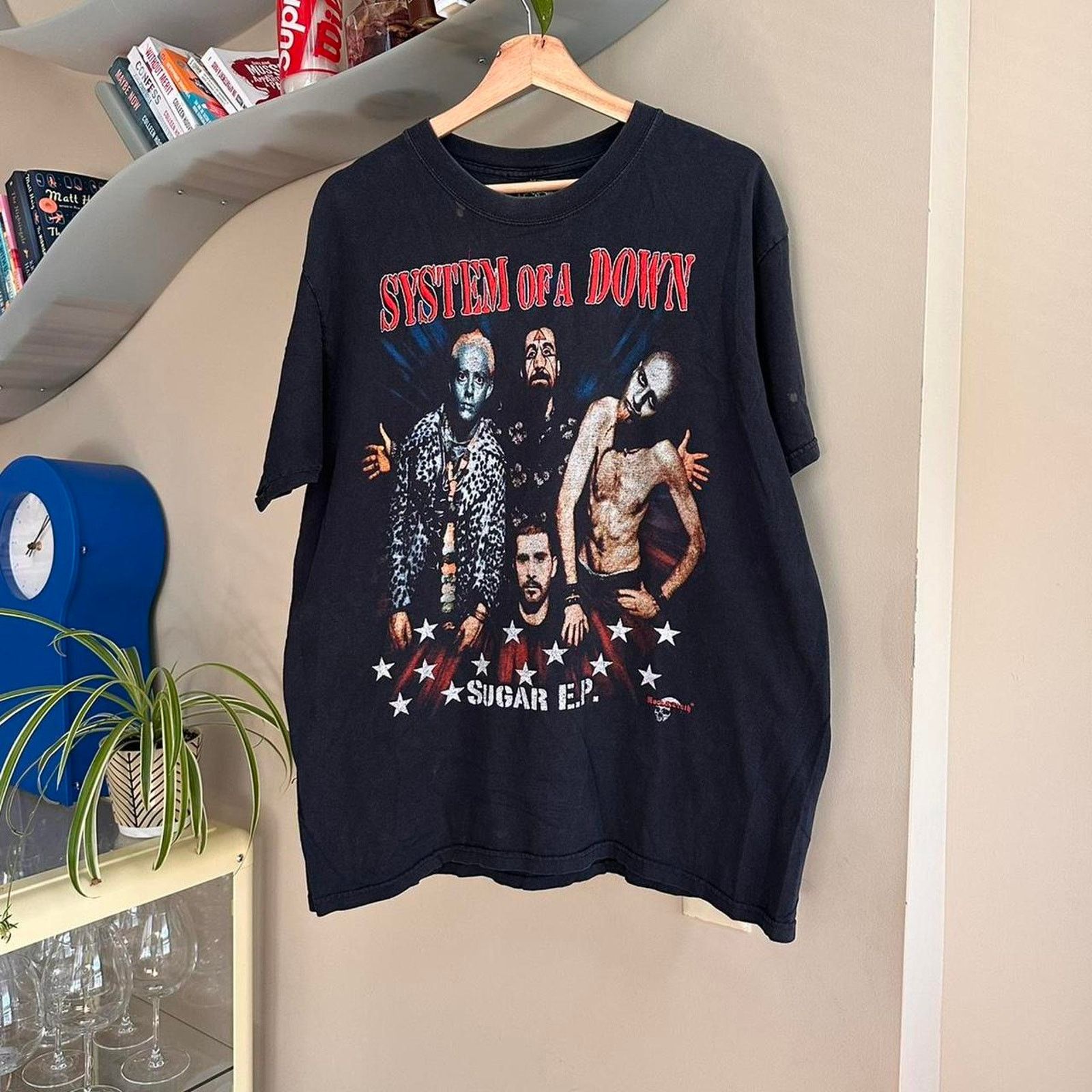 Band Tees × Vintage Vintage System of a Down Sugar EP Shirt | Grailed