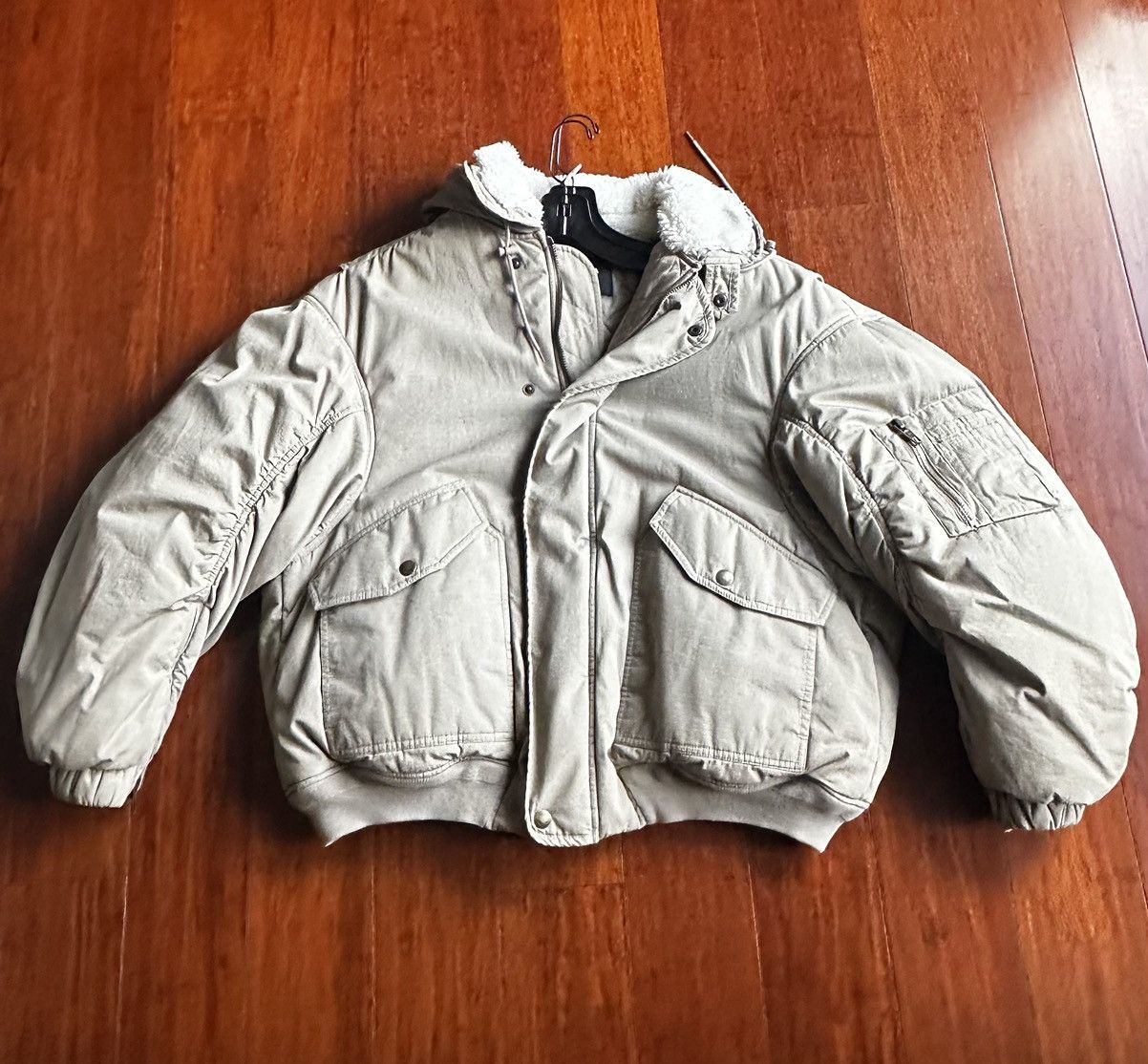 Balenciaga Balenciaga Summer 22 Unity Oversized Bomber Dune Sz. 1 | Grailed