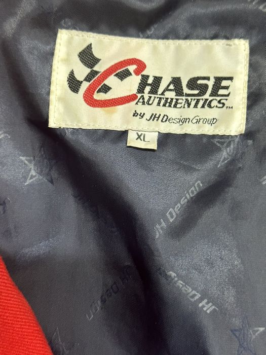 Chase Authentics Budweiser Nascar Jacket Jeff Hamilton | Grailed