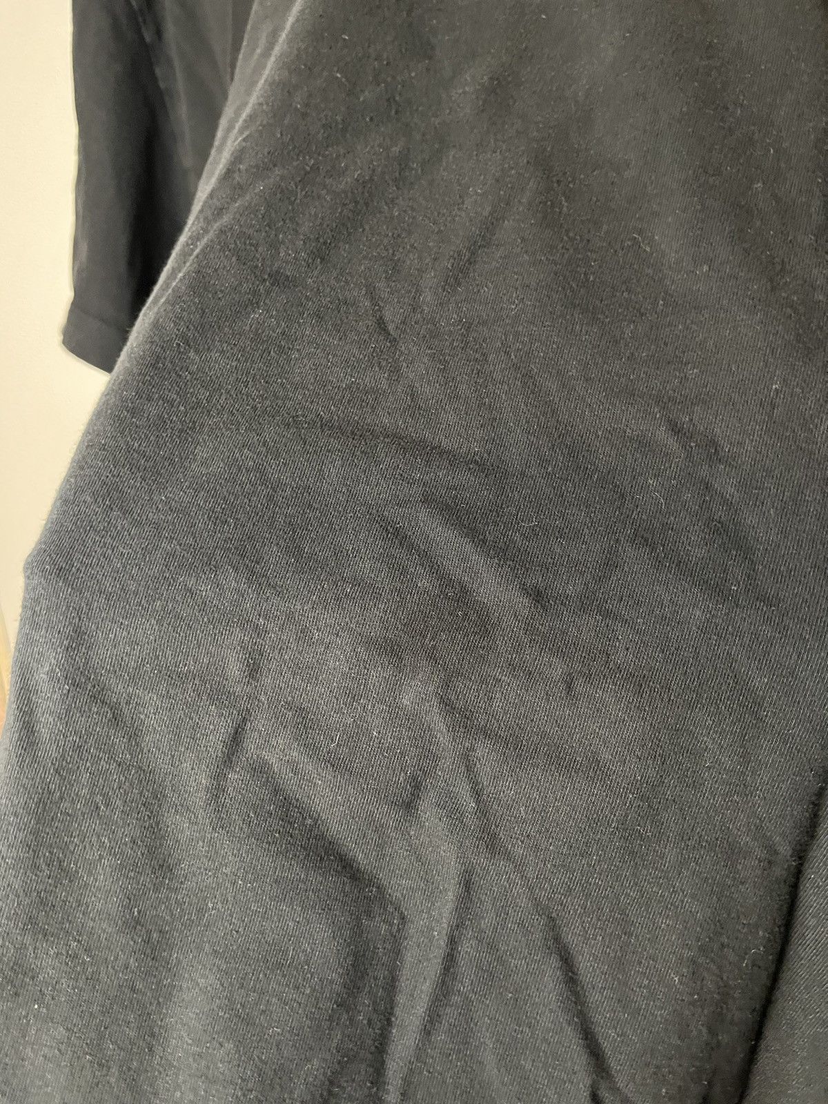 Essentials × Fear of God FOG Essentials Black Logo T-Shirt | Grailed