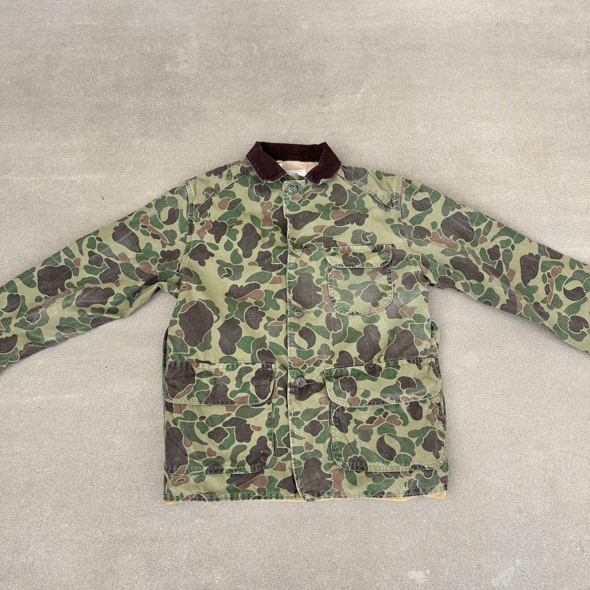 Vintage 70'S Black Sheep Camouflage Duck Hunter Camo Duck Jacket | Grailed