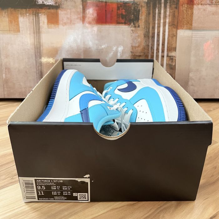 Nike Nike Air Force 1 Low Split Deep Royal / Light Photo Blue AF1 | Grailed