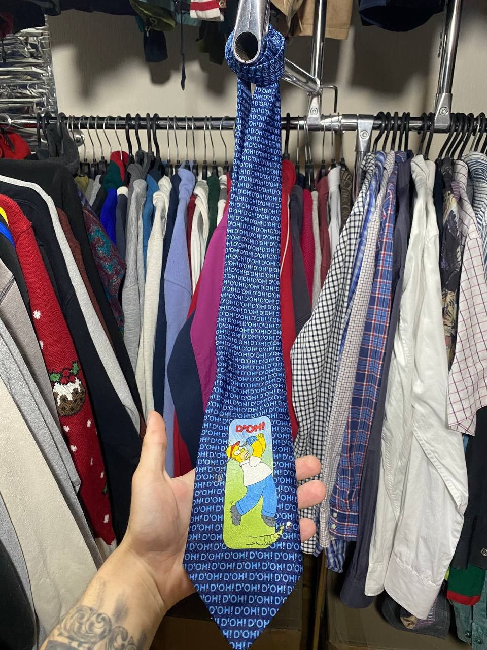 Vintage Tie Simpsons Movie Vintage tie | Grailed