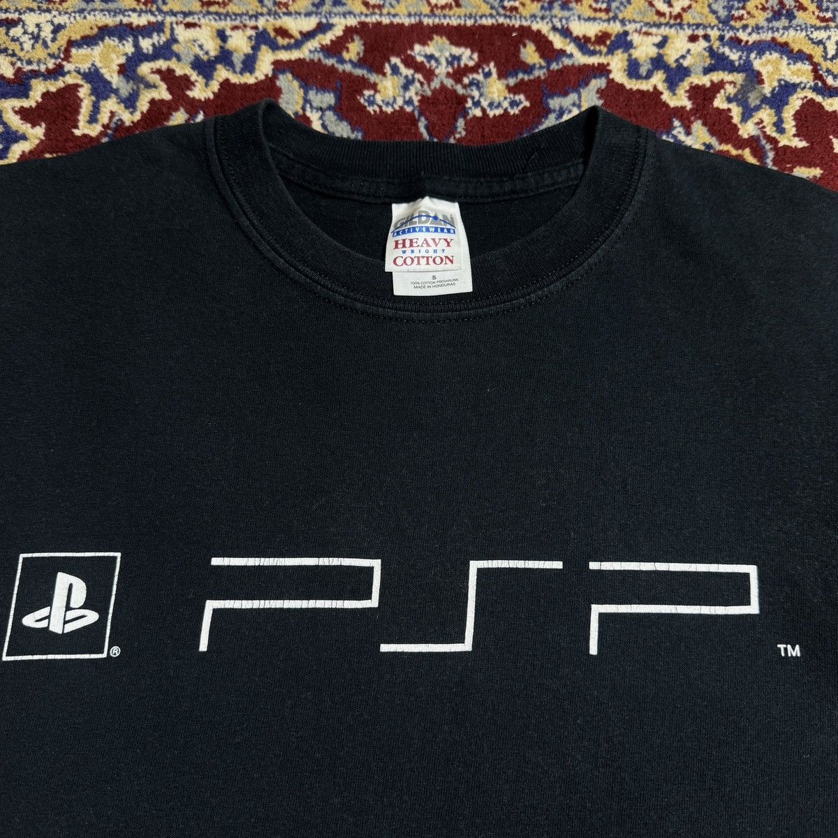 Playstation 2004 PSP Playstation logo video game promo tee sony Y2K 00s ...