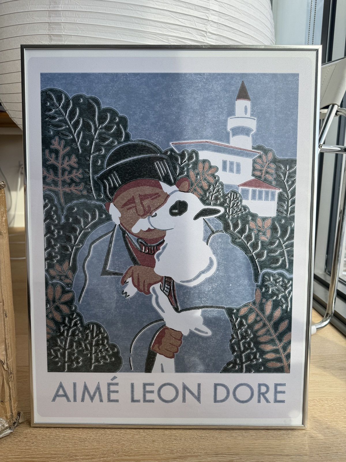 Aime Leon Dore Aime Leon Dore Framed Molina Goat Poster | Grailed