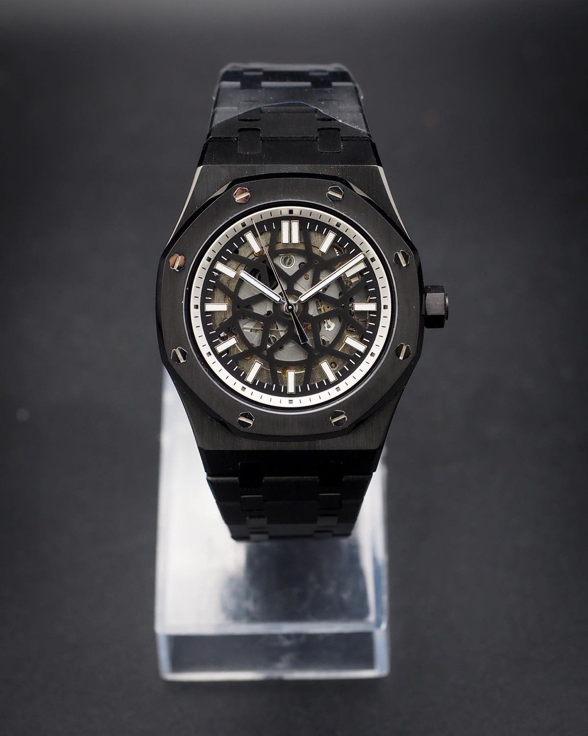 Seiko Seiko mod Royal oak Skeleton watch | Grailed