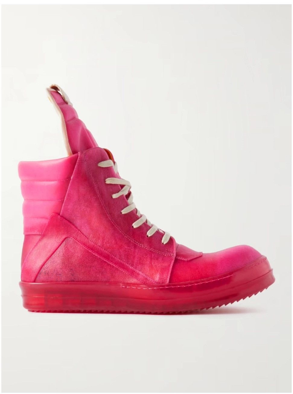 Rick Owens Rick Owens ‘Hot Pink’ Geobaskets | Grailed