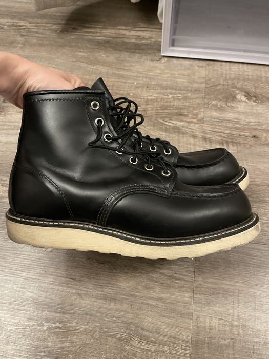 Red Wing Fragment x red wing moc toe boots | Grailed