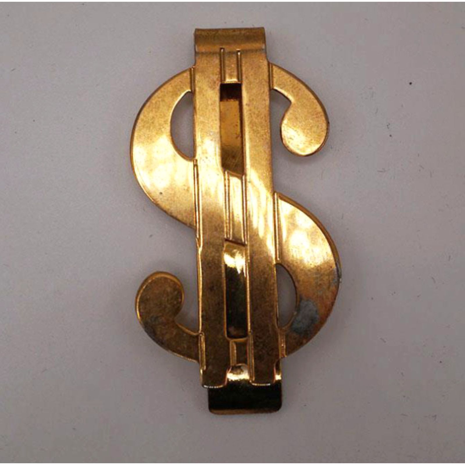 Goldsign Metal Money Clip Dollar Sign Gold Tone | Grailed