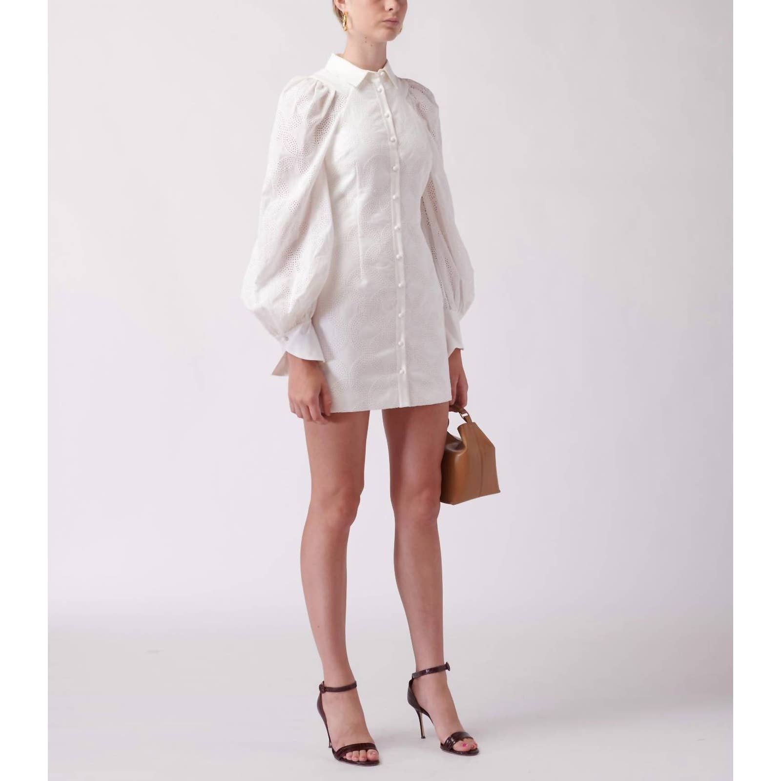 acler Lola Dress In Ivory | Grailed