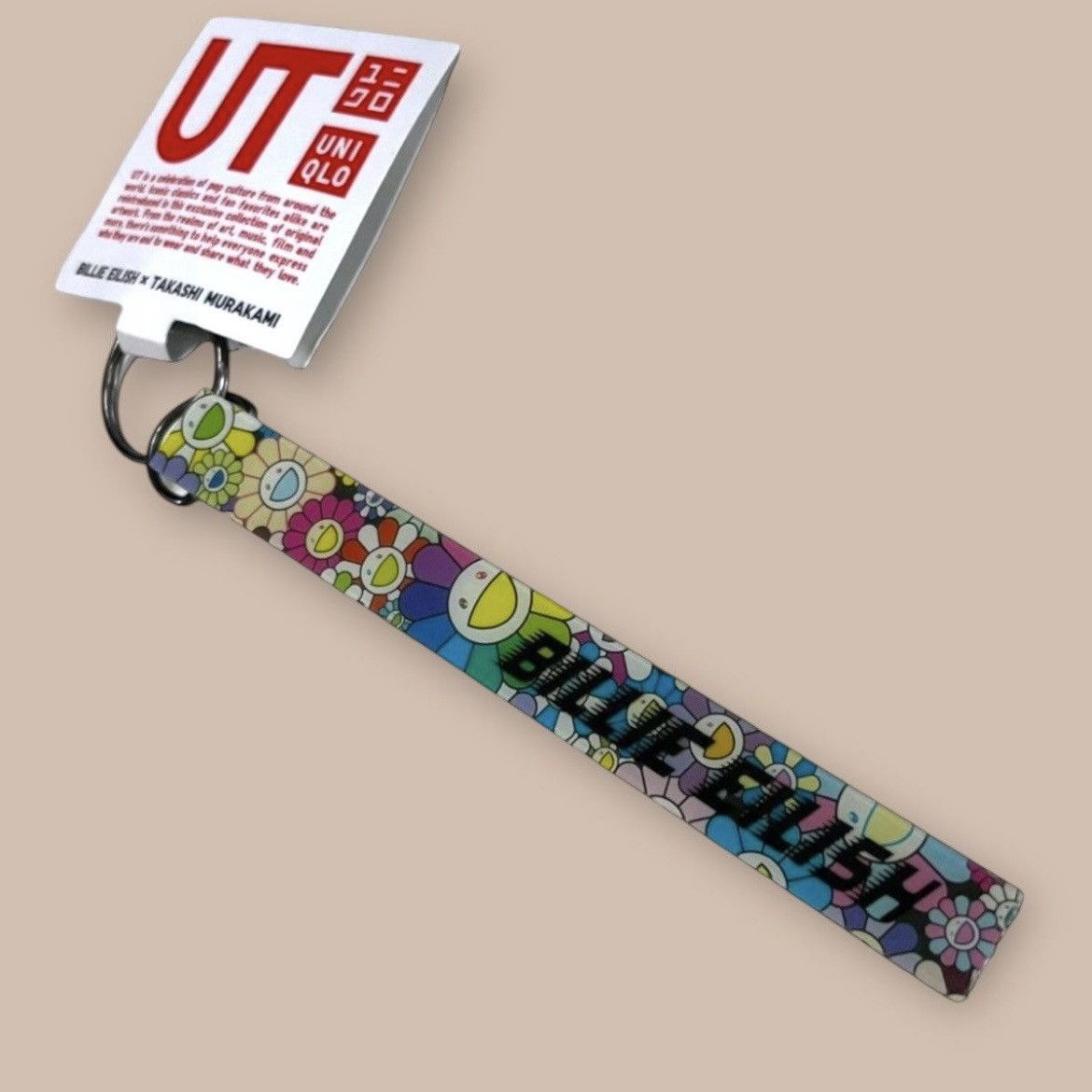 Billie Eilish UNIQLO UT X TAKESHI MURAKAMI X BILLIE EILISH KEYCHAIN ...