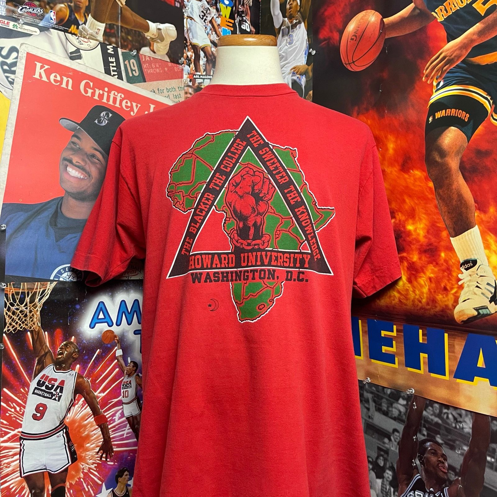 Vintage Vintage Howard Bison 90s Black Culture HBCU Tee | Grailed