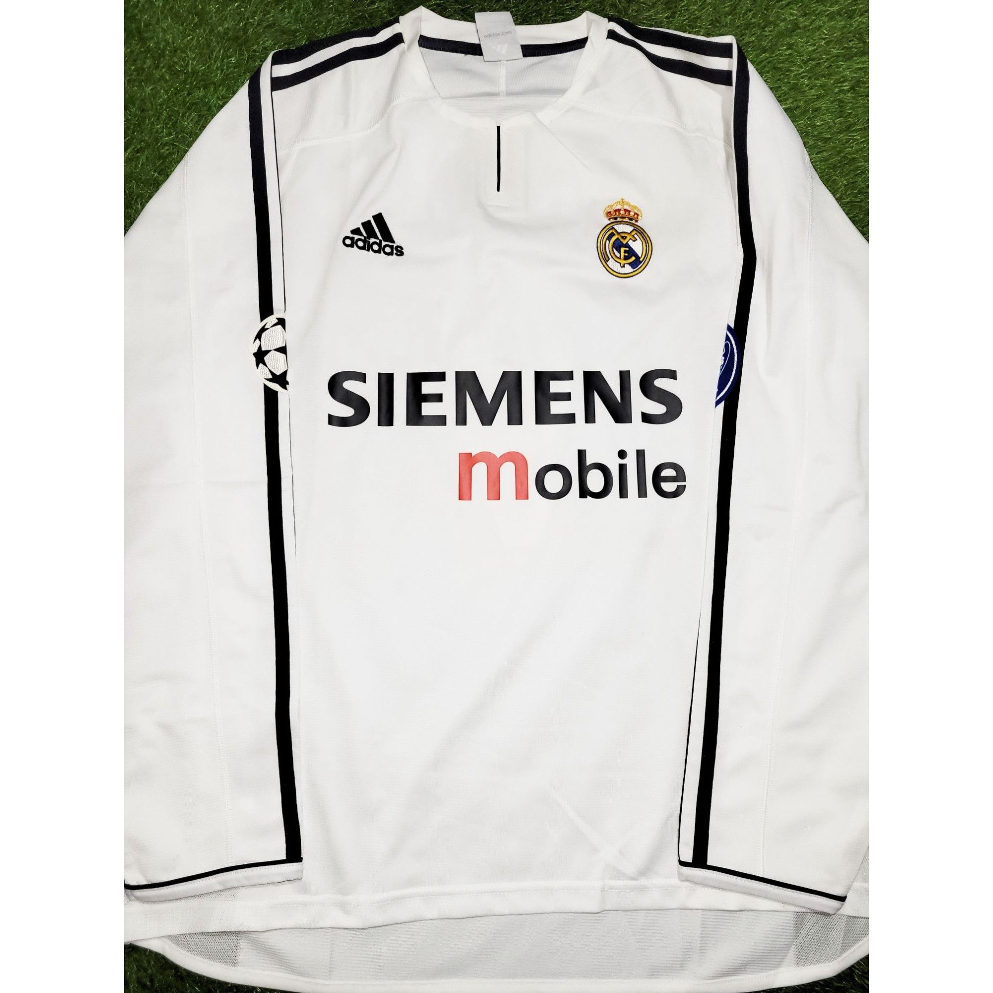 Adidas Ronaldo Real Madrid 2003 2004 Long Sleeve Soccer Jersey L | Grailed