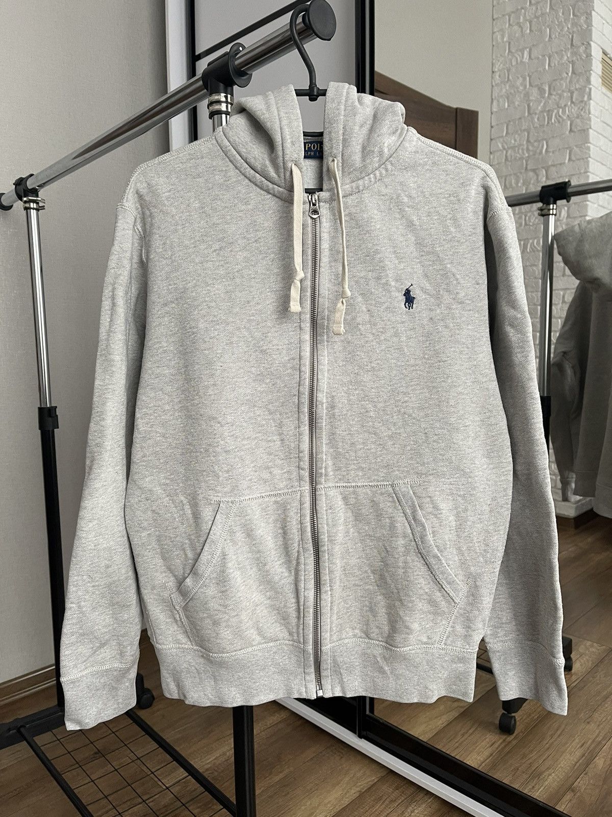 Ralph Lauren Ralph Lauren RL Zip Hoodie Vintage 90s Logo | Grailed