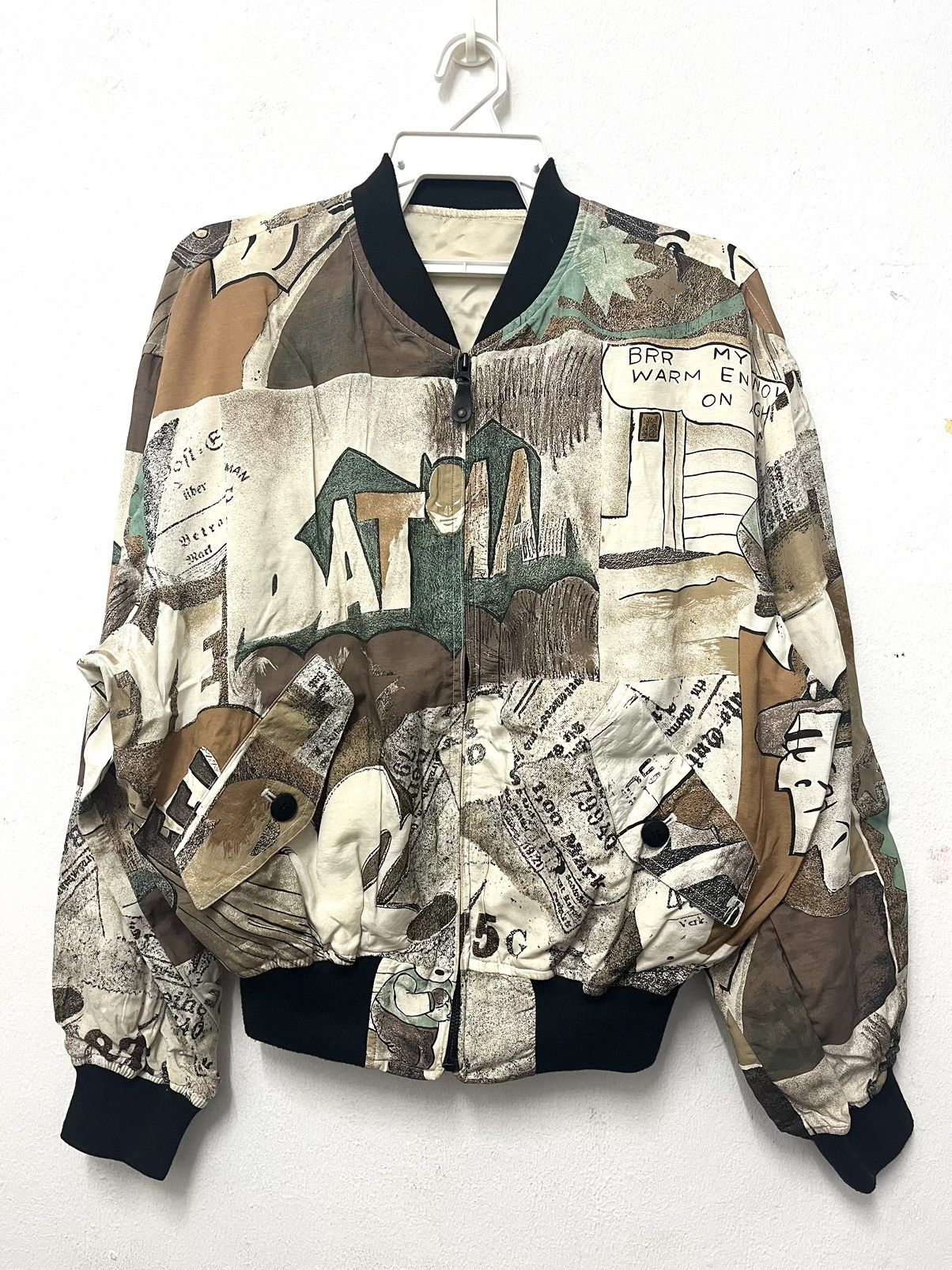 Vintage Vintage Pop Art Comics Batman Over Print Jacket | Grailed