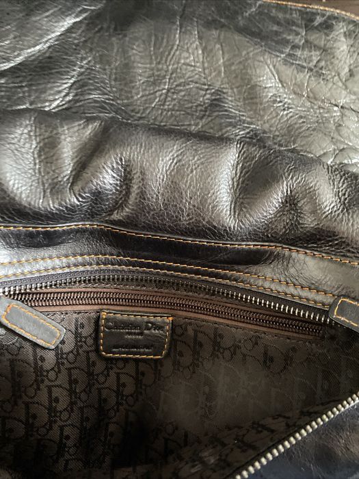 Dior AUTHENTIC CHRISTIAN DIOR S/S 2006 “Gaucho" Brown/Tan Leather | Grailed