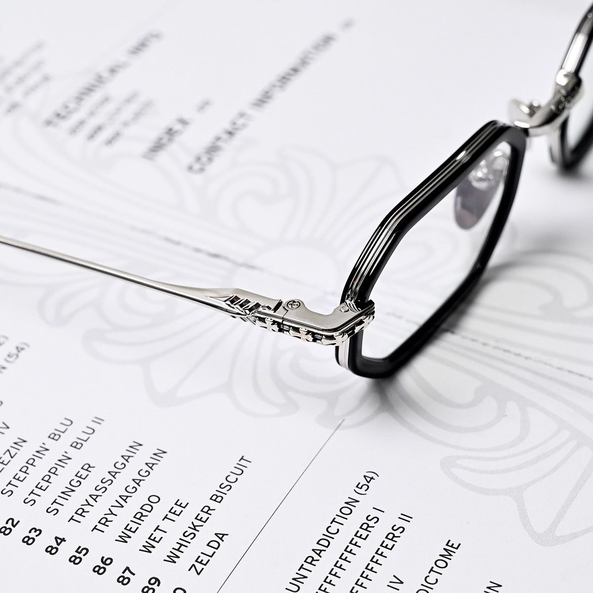 Chrome Hearts CHROME HEARTS STYLIDA GLASSES | Grailed