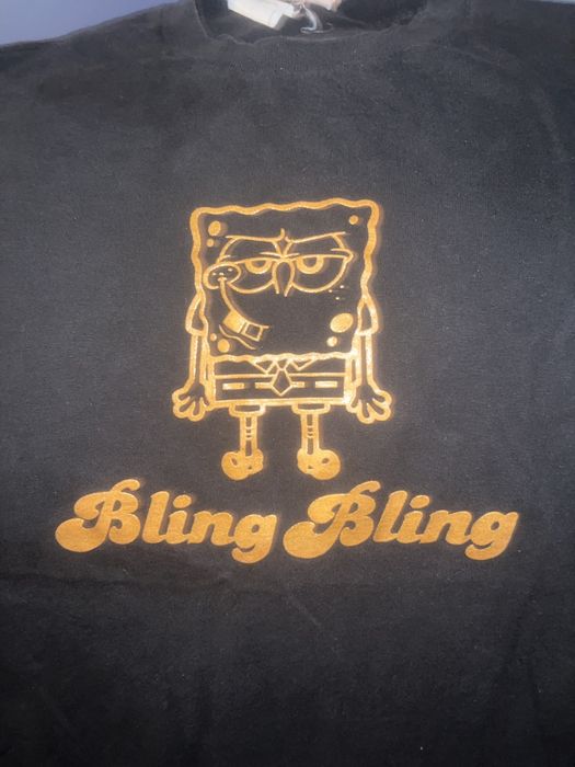 Vintage Nickelodeon SpongeBob SquarePants Bling Bling Tee | Grailed