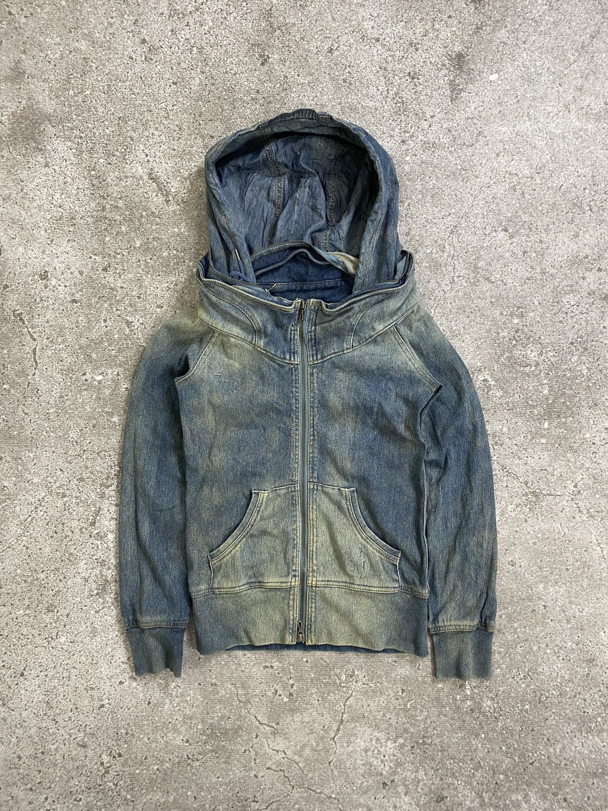 GOA G.O.A Genuine Vintage Bono Denim Jacket Hoodies | Grailed