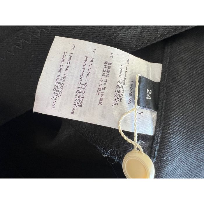 Ellery Ellery Superflare Jeans in Black Denim 24 NWT | Grailed