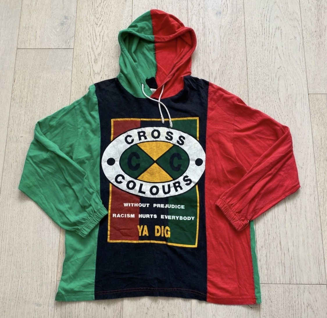 Cross Colours Vintage 90’s cross colours hoodie | Grailed