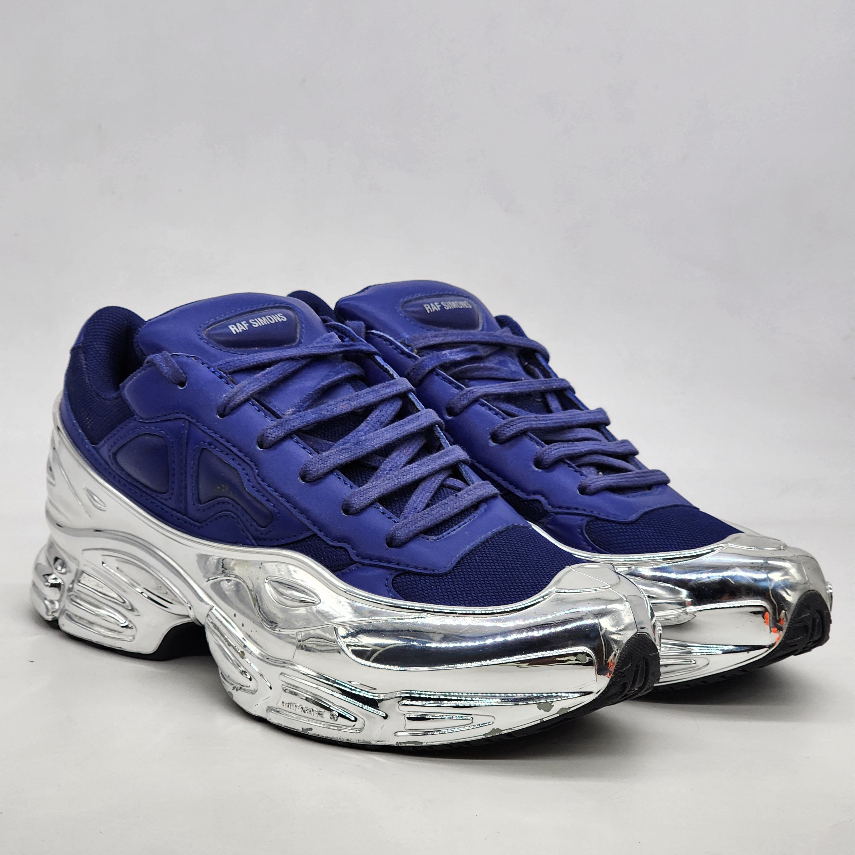 Adidas × Raf Simons Raf Simons - Ozweego "Mirrored Unity Ink" - Blue ...