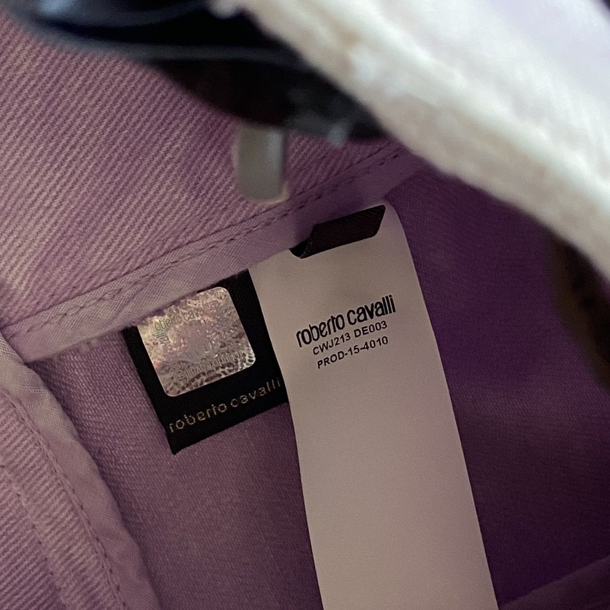 Roberto Cavalli 📌 BRAND NEW Rare Roberto Cavalli Purple Acid Wash Denim ...