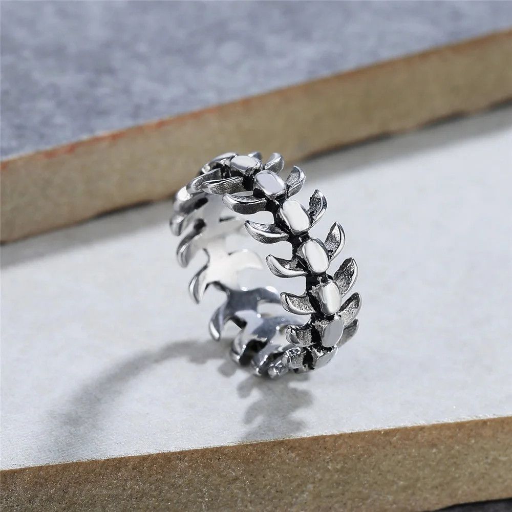 Streetwear Fish Bone Ring 2024 | Grailed