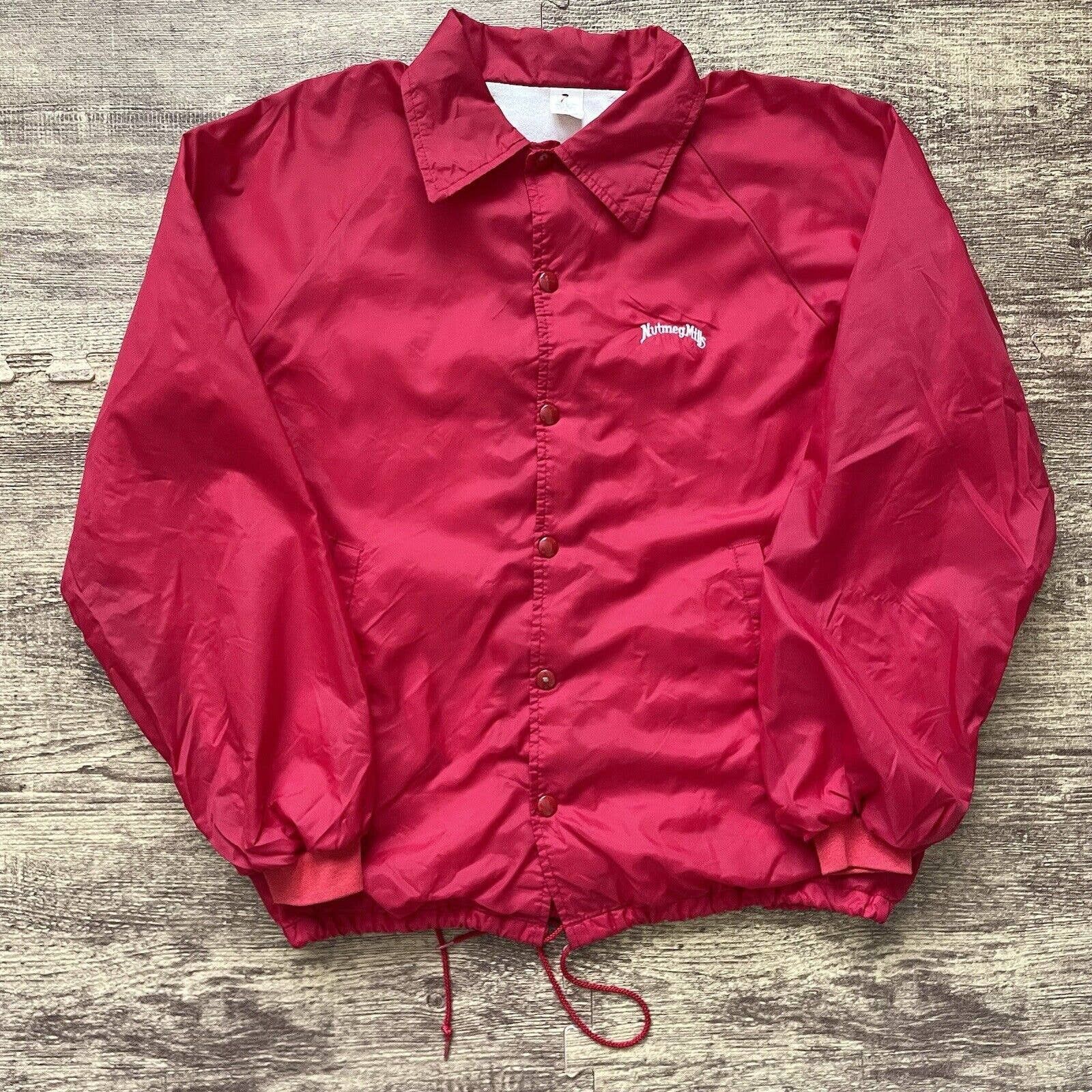Nutmeg × Vintage Vintage 1990s Nutmeg Mills Brand Coaches Jacket ...