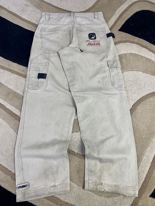 Vintage Vintage Fubu Jeans 90s hip hop jeans baggy | Grailed