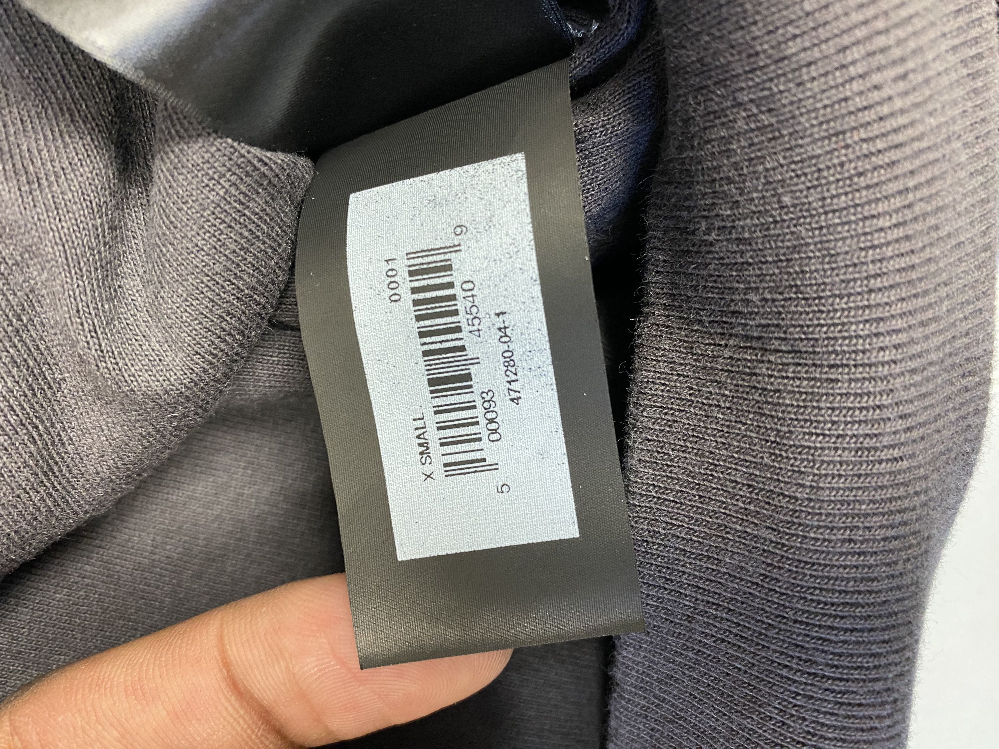 Balenciaga Yeezy Gap Engineered by Balenciaga Dove Shrunken H 'BLK ...