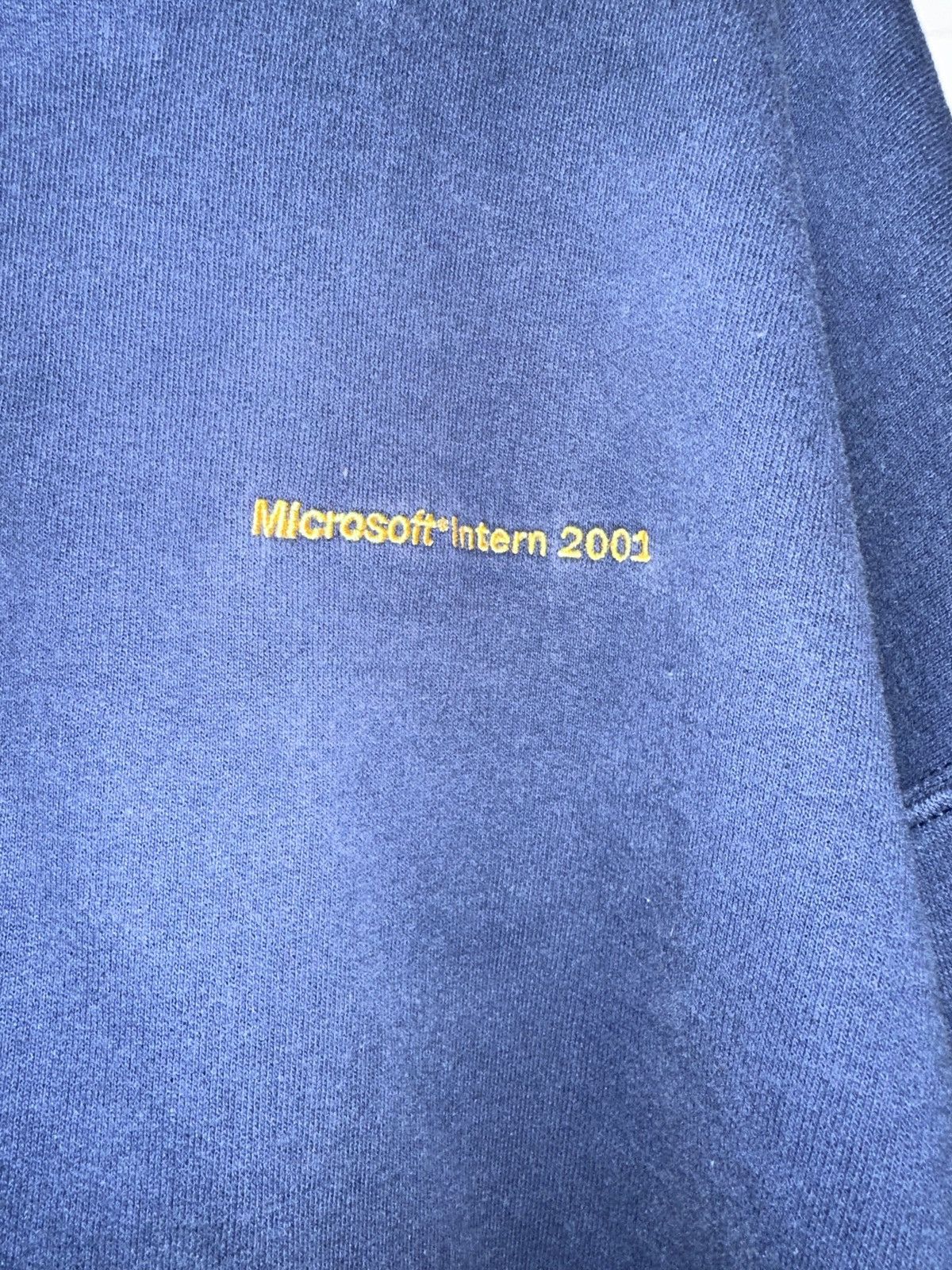 Microsoft Rare 2001 Microsoft Intern Hanes Ultimate Cotton Hoodie L ...