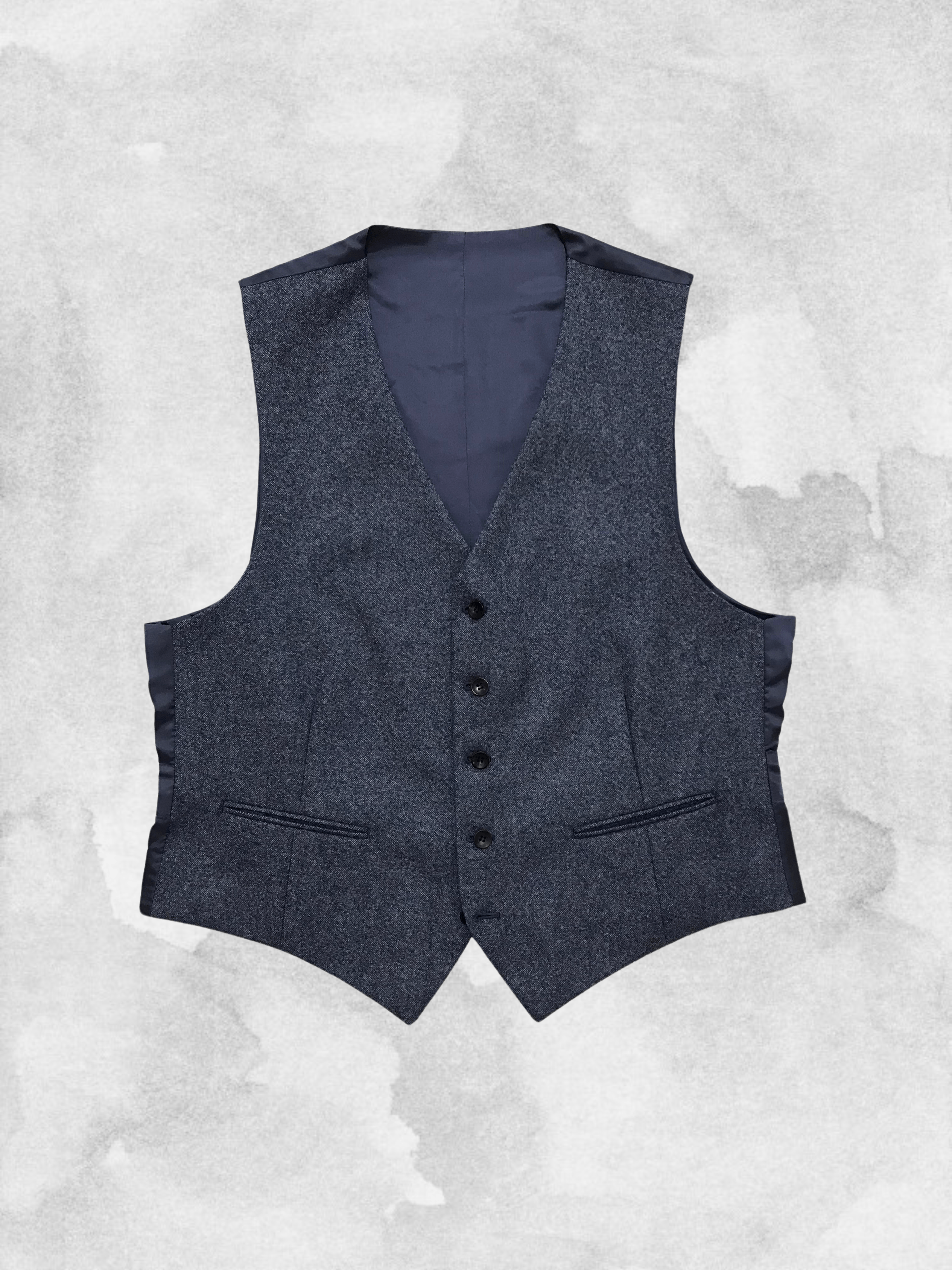 Suitsupply SUITSUPPLY Ferrara Waistcoat Blue Wool Vest Coat Gilet Italy ...