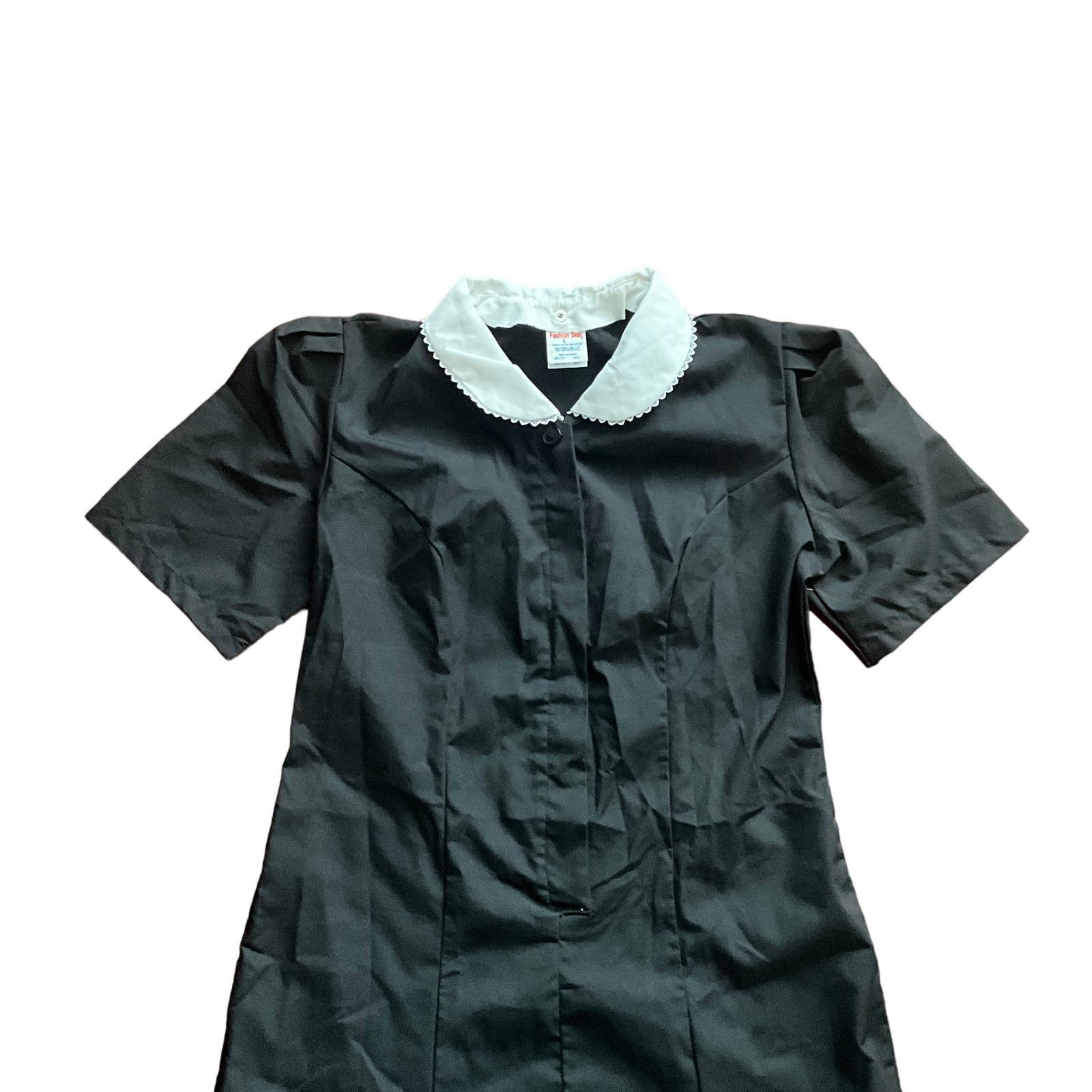 Crest Signature Collection Vintage Maid Dress Uniform ROCKABILLY Sz L ...